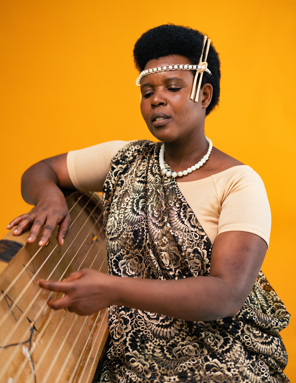 Photo series: Sophie Nzayisenga by Serrah Galos, as part of Hidden Musics